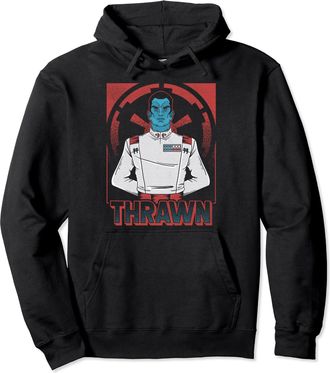 Star Wars Grand Admiral Thrawn Poster Pullover Hoodie