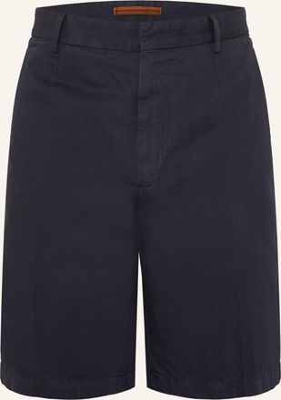 Ermenegildo Zegna Zegna Shorts Mit Leinen blau