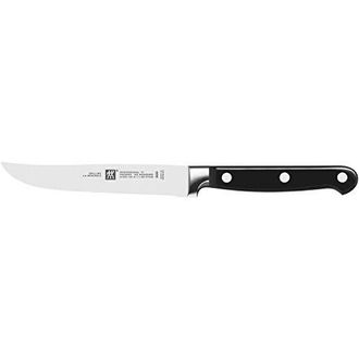 Zwilling Couteau à Steak, Lame : 12 cm, Acier Formule Spéciale, série Professional S
