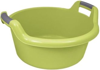 Curver W&auml;schewanne 27L 53,5x51x26cm W&auml;schesch&uuml;ssel W&auml;schekorb W&auml;sche Waschk&uuml;che lime