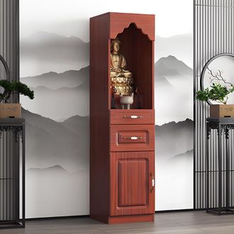 Generic Buddhistischer Hausaltar, Schreintisch, pers&ouml;nlicher Buddha-Schrank, chinesischer Meditationstisch mit Schublade, antike Opfertische f&uuml;r Tempel und Pr