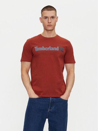 Timberland T-Shirt TB0A5UPQ Rot Regular Fit
