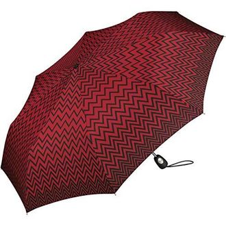 Pierre Cardin Pierre Gardin Parapluie Graphique Ziggzagg, Parapluie de poche Easymatic, 101 cm