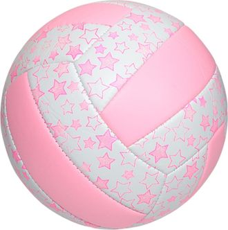 Generic Volleyball f&uuml;r den Au&szlig;enbereich, flauschig, Gr&ouml;&szlig;e 5 - Standard-Ball, handlich, f&uuml;r Wettbewerb, Schule, Club