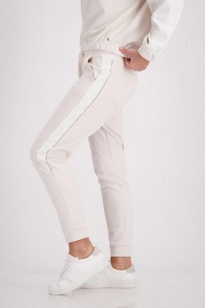 Monari Sweathose Hose Sweat 72cm Regular fit mit Strasssteinen