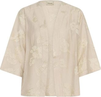 Cream Femme, Blouses et Chemises, Beige, Taille: 40 FR Kimono