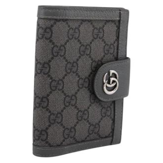Gucci Prot&egrave;ge-passeport Pre-owned - Femme - Pre-owned - Gris - Taille: ONE Size