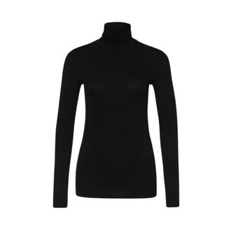 Marc Cain Eleganter Rollkragenpullover - - Knitwear - Damen - Schwarzk - S