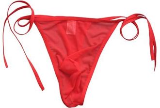 Generic String Homme sous Vetement Homme Sexy &Eacute;rotique Jockstrap Slip Bikini Mesh Transparent Style Bondage L&eacute;ger Lingerie Coquine Respirante pour Jeu De R&ocirc;le