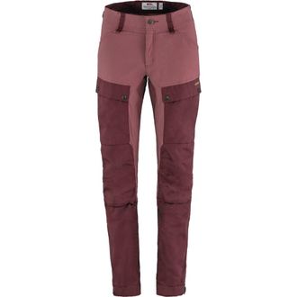 Fjällräven FJALLRAVEN Damen Keb Trousers W Short Hose, Port-Tisch Violett, 38