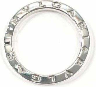 Bulgari unisex, Pre-owned, Gris, Taille: ONE Size Porte-cl&eacute;s Pre-owned