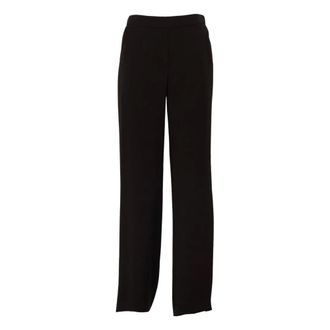 P.A.R.O.S.H. P.a.r.o.s.h. - Pantalon Large Poker - Femme - Pantalons - Noir - Taille: 36 FR