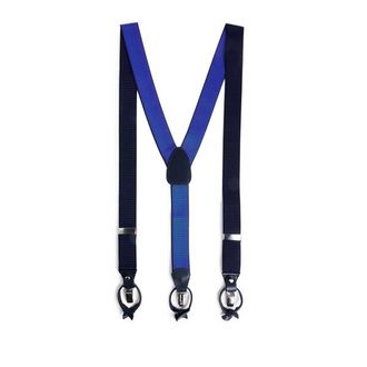 Au Printemps Paris Hosenträger mit Clipverschluss - Blau