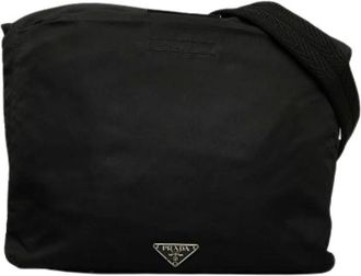 Prada Sac bandouli&egrave;re vintage doccasion - Femme - Pre-owned - Noir - Taille: ONE Size