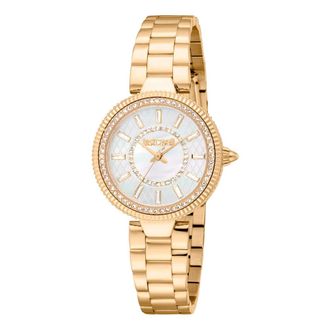 Just Cavalli Montre habill&eacute;e Glam Chic Ostentatious - Femme - Accessoires - Jaune - Taille: ONE Size
