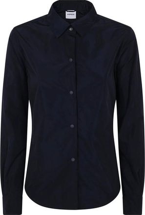 Aspesi Femme, Blouses et Chemises, Bleu, Taille: 42 FR Shirt
