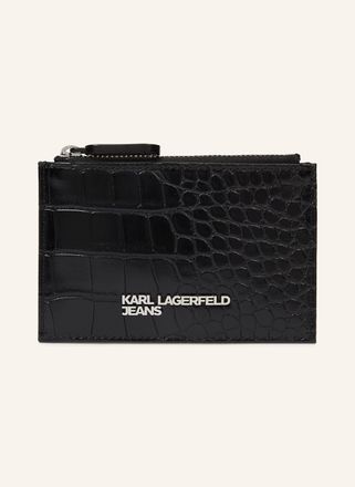 Karl Lagerfeld Karl Lagerfeld Jeans Kartenetui schwarz