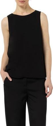 Comma Blusentop mit Plisseefalten