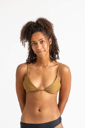 Matona Damen vegan Triangle Bikini Top Moss