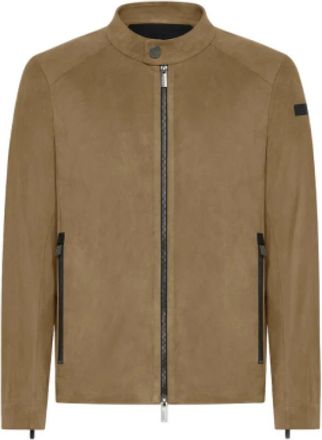 Roberto Ricci Design Rrd, Homme, Vestes, Brun, Taille: 3XL Veste de motard revisit&eacute;e