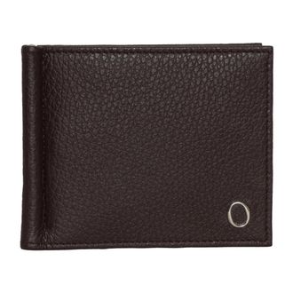 Orciani Hammered Leather Wallet - - Accessories - Herren - Braun - ONE SIZE
