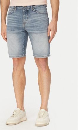 HUGO BOSS Jeansshorts Re.Maine 50559892 Himmelblau Regular Fit