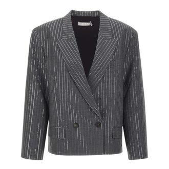 Iro Bay Blazer - - Jackets - Damen - Grau - S