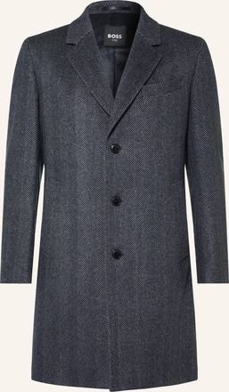 HUGO BOSS Wollmantel Jared blau
