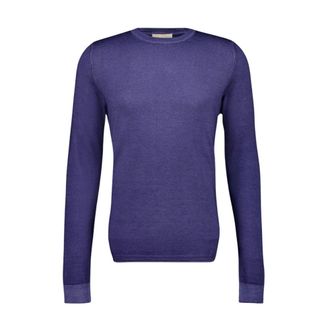 120% Lino Herren, Strickwaren, Blau, LGr&ouml;&szlig;e