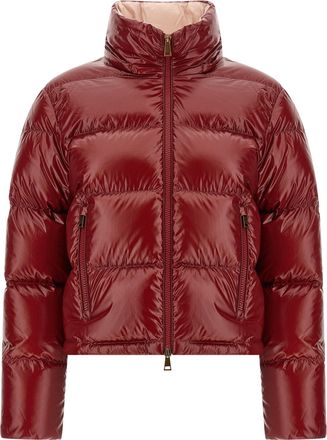 Moncler Nievole Down Jacket - Ruby Red