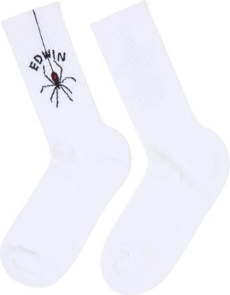 Edwin Spider Socks - - Underwear - Herren - Wei&szlig; - ONE SIZE