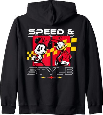 Disney Racing Minnie & Daisy Speed & Style Race Car Drivers Kapuzenjacke