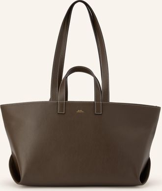 A.P.C. Shopper Le Drummer gruen