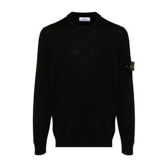 Stone Island Homme, Pulls, Noir, Taille: 2XL Pulls &agrave; col rond