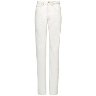 Maison Margiela High-Waisted Denim Jeans - - Jeans - Damen - Wei&szlig; - W27