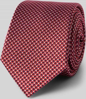 Cinque Seidenkrawatte im Allover-Look Modell Salvo (6 cm)