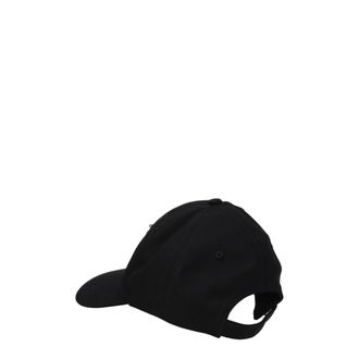 Burberry Mens Black Cotton Cap (baseball Hat)