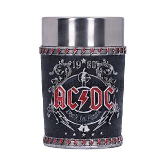 Nemesis Now Offiziell Lizenziertes ACDC Back in Black Schnapsglas, 8,5 cm