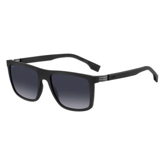BOSS Sonnenbrillen Boss BOSS 1699/S MATTE BLACK/GREY SHADED 56/18/150 Herrenbrillen