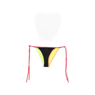 Diesel Colour-block String Bikini Bottom
