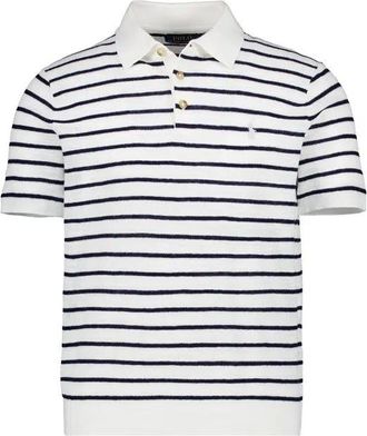 Polo Ralph Lauren Herren Polo-Shirt wei&szlig; gestreift
