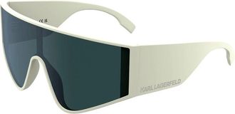 Karl Lagerfeld unisex, Accessoires, Blanc, Taille: ONE Size Kl6209S-105 Lunettes de soleil