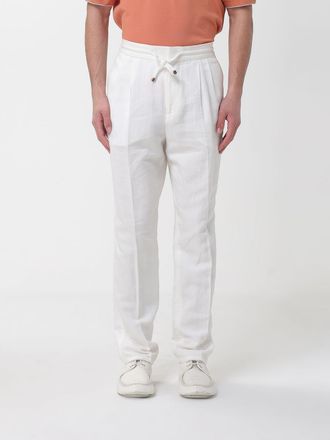 Brunello Cucinelli Pantalon BRUNELLO CUCINELLI Homme couleur Blanc 1