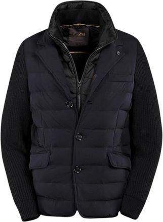 Moorer Homme, Vestes, Bleu, Taille: 3XL Rogers-KNM Jacket