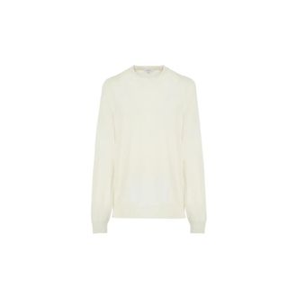 Malo Sandro Rundhalsausschnitt - - Knitwear - Herren - Wei&szlig; - 2XL