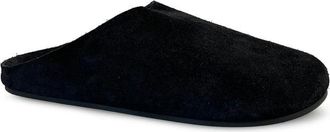 The Row Calfskin Leather Flat - Black
