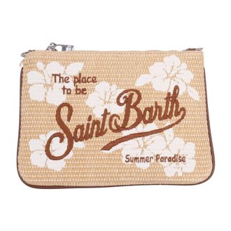 MC2 Saint Barth Femme, Sacs, Beige, Taille: ONE Size Pochette