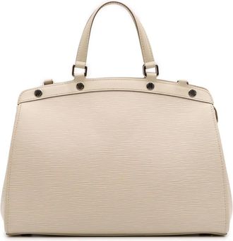 Louis Vuitton sac à main Brea MM en cuir Épi (2012) - Marron