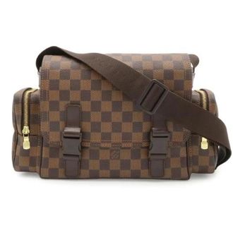 Louis Vuitton Pre-owned Damier Reporter Melville Umh&auml;ngetasche - - Pre-owned - Damen - Braun - ONE SIZE