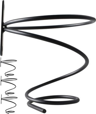 Lurrose 4 St&uuml;ck Wandmontiertes Weinregal aus Robustem Eisen Einzel flaschenhalter f&uuml;r Wein Getr&auml;nkeflaschen Platzsparende Wandhalterung zur Stilvollen Flasche